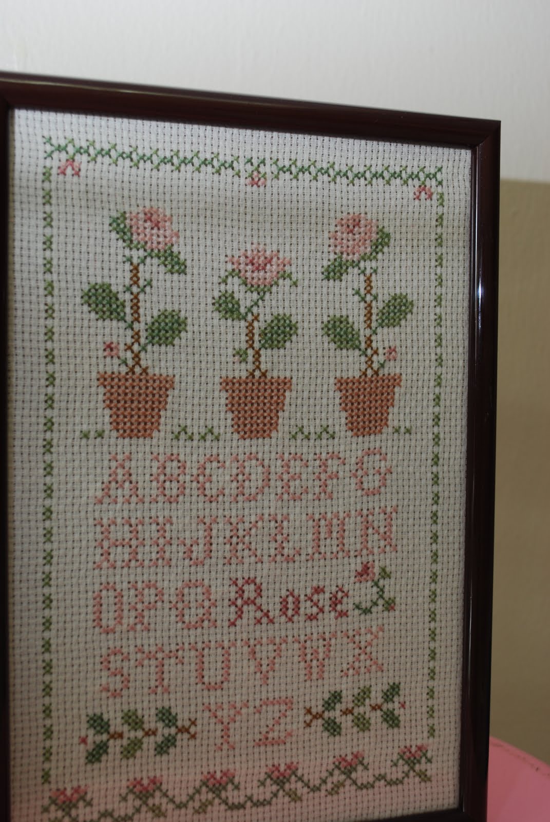 My Cross Stitch: Rose Sampler