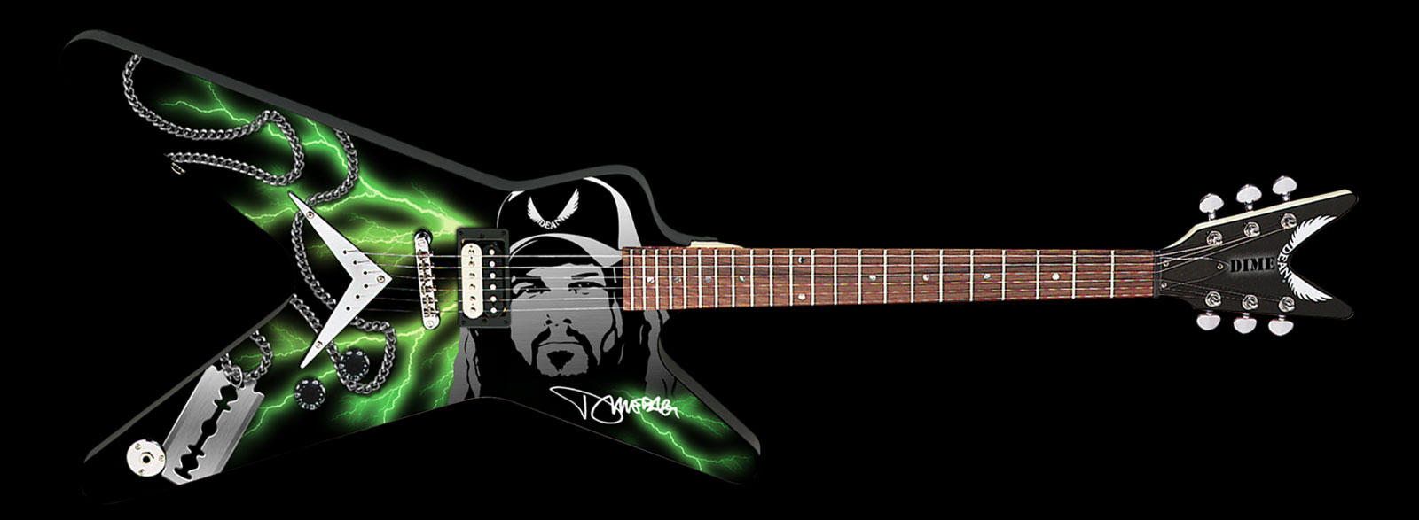 Cheap Electric Guitars: The Dean Dimebag Blade Tribute Guitar
