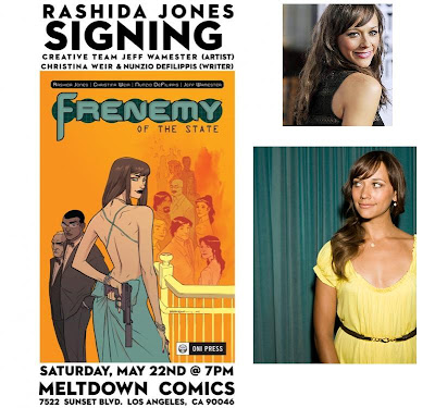 Reel Artsy: EVENT: Rashida Jones Comic Book Signing (L.A.)