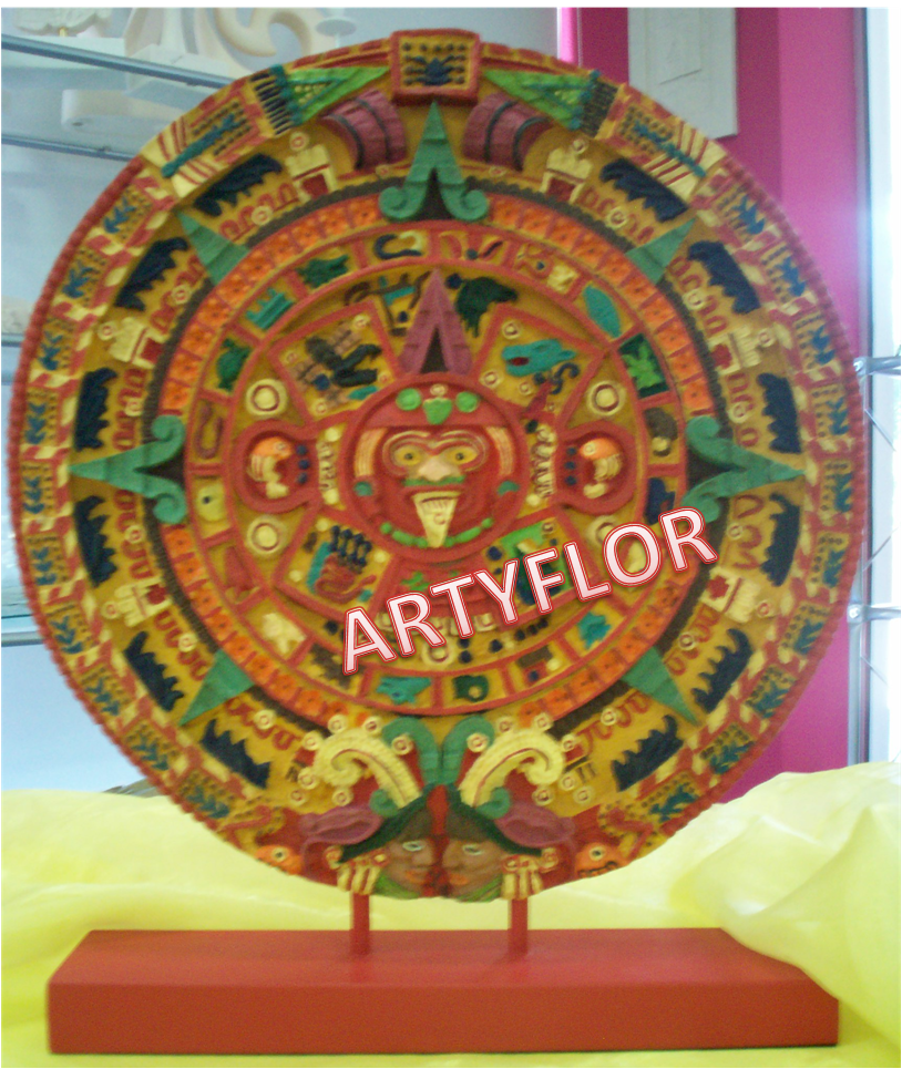ATELIER ARTYFLOR: CALENDÁRIO INCA EM MARFINITE