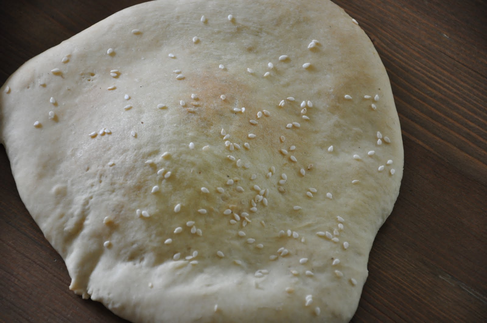Fears' Food: Armenian Flat bread with sesame seeds (Churek)
