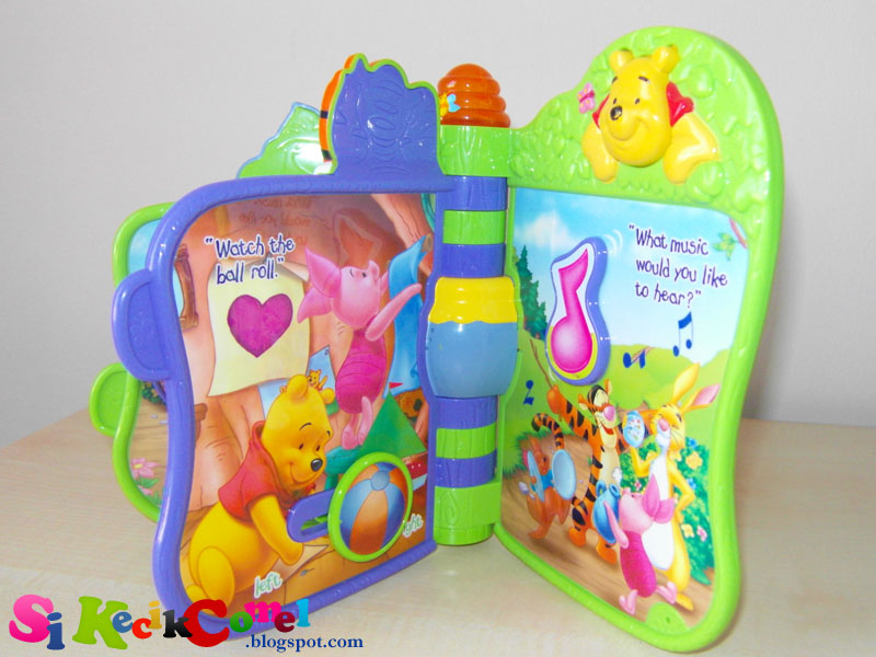 SiKecikComel™: 707 - VTech Pooh Slide 'n' Learn Storybook