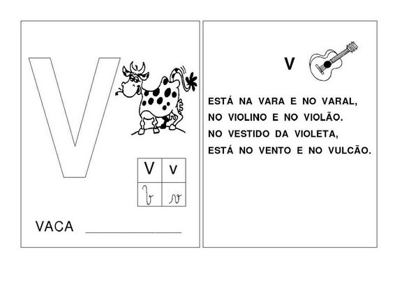 Ateliê Franci Vicente: Poema rimado do alfabeto