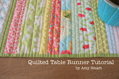 A new table runner tutorial - Diary of a Quilter - a quilt blog