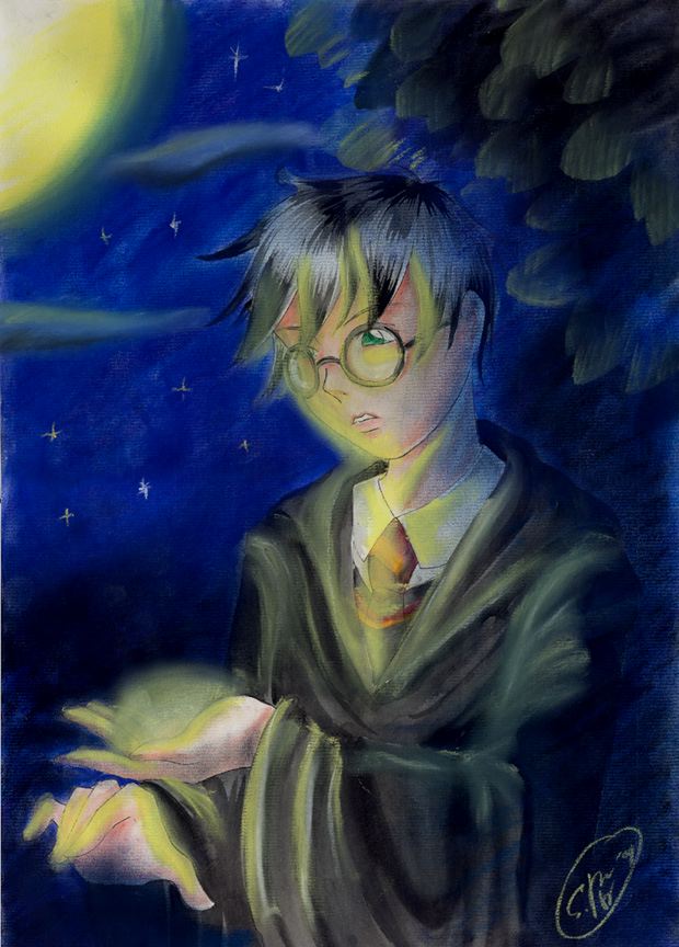A LA LUNA Y DE REGRESO: Harry Potter
