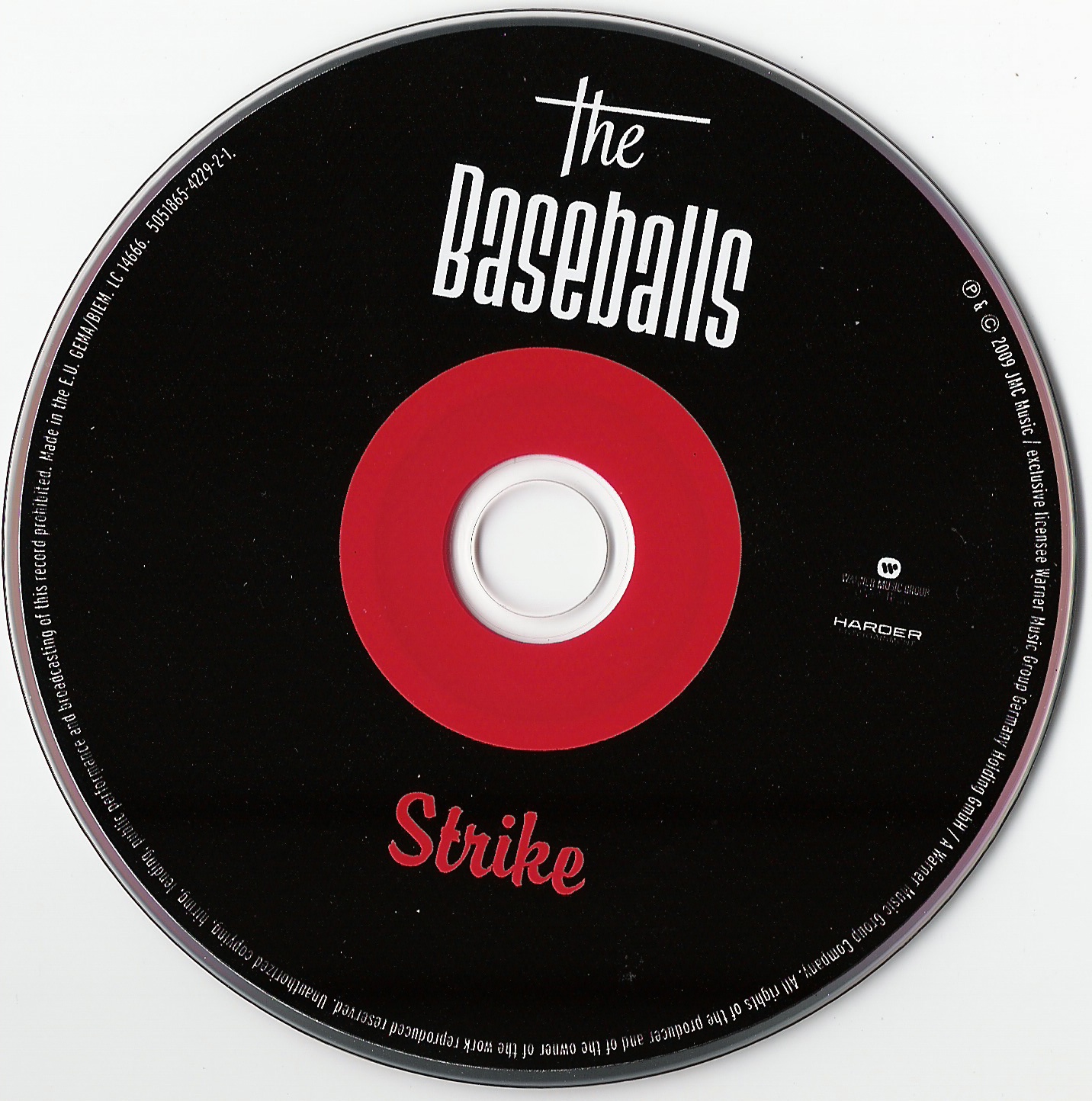 Scans del book del cd strike | The Baseballs Oficial Fanclub In Spain