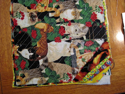 Kathy Whelan Quilts: Quilted Chenille Pot Holders