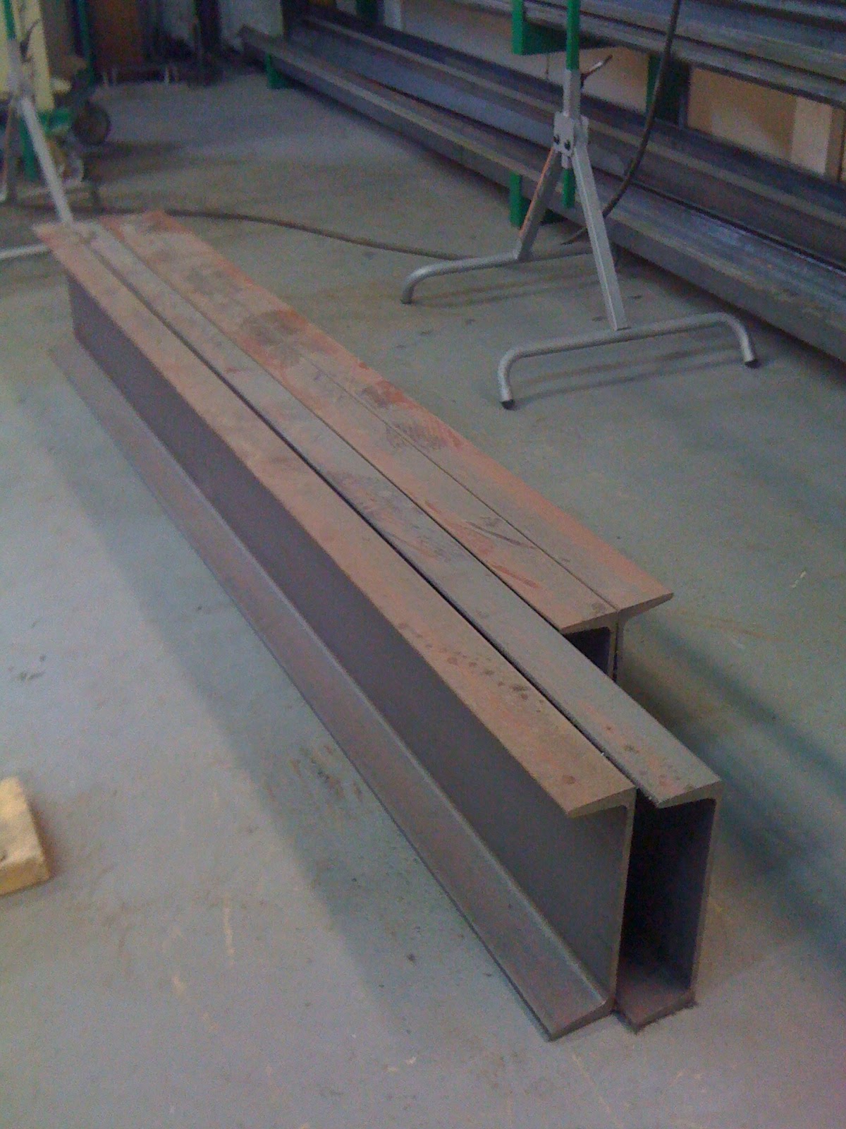 Chasing Net Zero: Stair stringers in fabrication