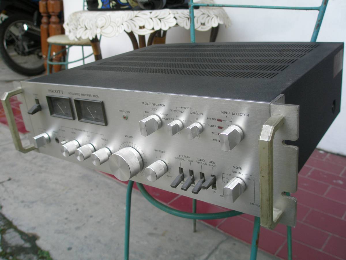 audio2nd: Scott 480A integrated Amplifier