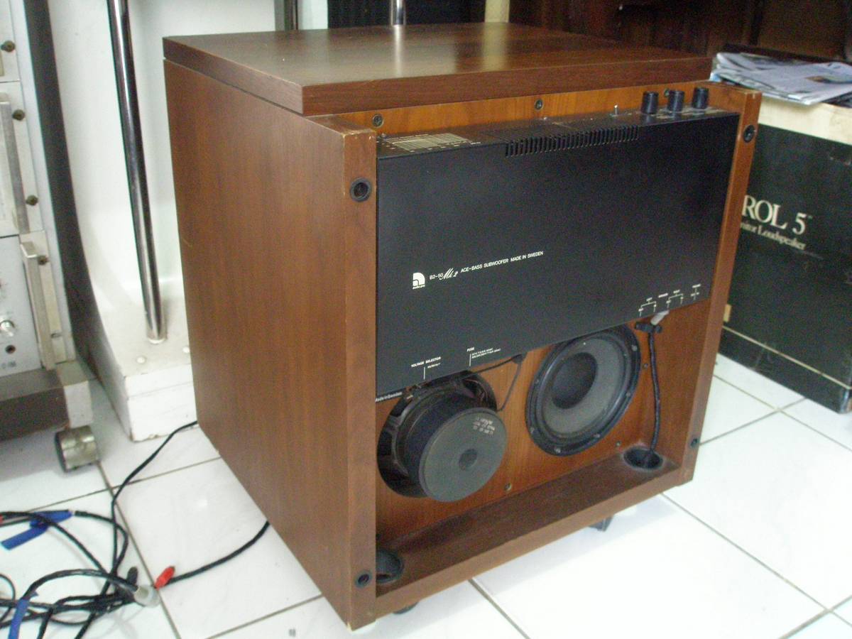 audio2nd: Audio pro B2-50 MK 2 Ace-Bass (Sub Woofer for music)
