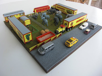 Circusmodellbau: Circus Huberti 1:87