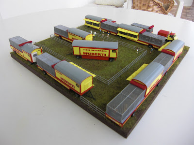 Circusmodellbau: Circus Huberti 1:87