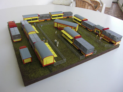 Circusmodellbau: Circus Huberti 1:87