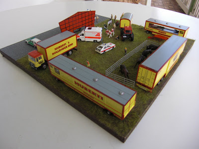 Circusmodellbau: Circus Huberti 1:87