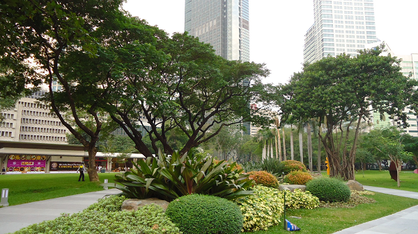 Directions on Web: How To Get To Ayala Triangle Gardens