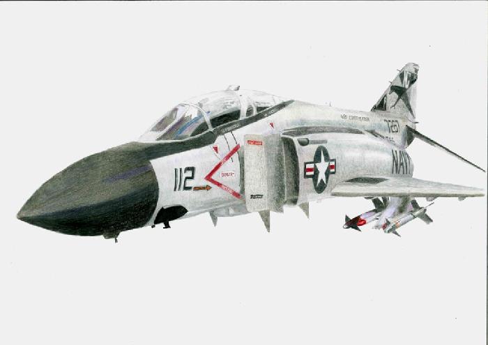 Warwick's Artwork: Phantom F-4 II