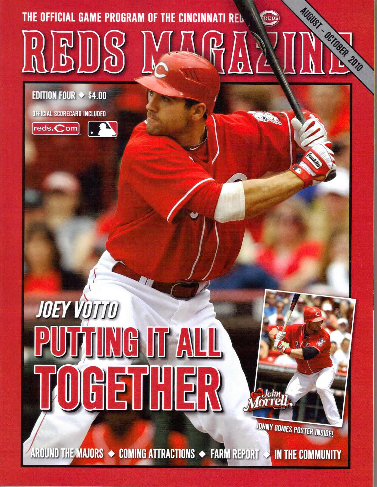 The Baseball Enthusiast: BIL Tour: 8/29/10 Chicago Cubs 5, Cincinnati ...