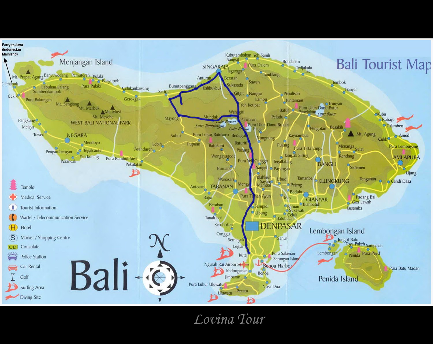 Day Trip 5 ( Lovina Trip ): North of Bali Tour