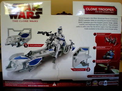 Weekly Action Review: # 49 : Star Wars, Clone Wars - 501st & BARC Speeder