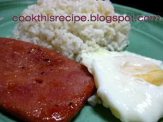 Cook this Recipe: Recipe: Hamsilog