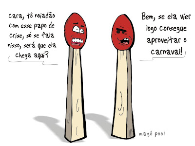 Tiras Nacionais: Fósforos - Magô Pool