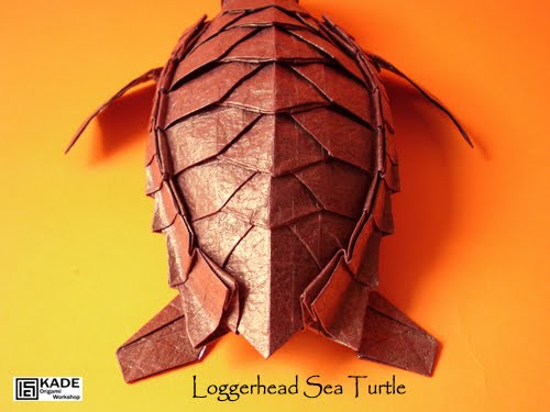 Kade Chan Origami Blog 香港摺紙工作室 (日誌): Loggerhead Sea Turtle