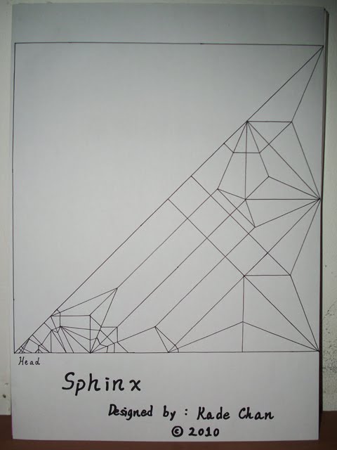 Kade Chan Origami Blog 香港摺紙工作室 (日誌): Sphinx