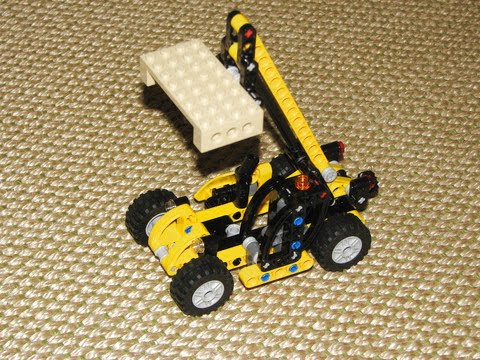 bricks'n'gears: Review: 8045 Mini Telehandler
