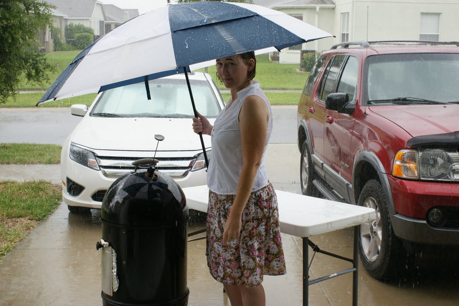 BBQ Blog: BBQ in the Rain