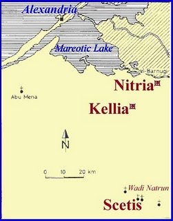 The Desert Fathers: The Area Known as Scetis (Scetes)