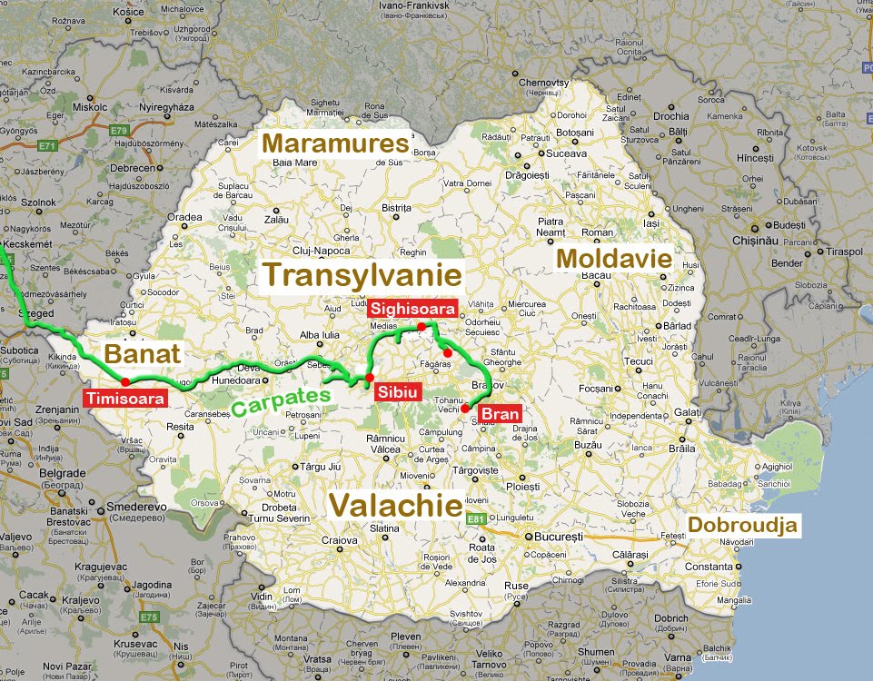 Roumanie en camping car: Transylvanie