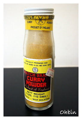 Ohbin干柴烈火: English Curry Powder- 英国咖哩粉