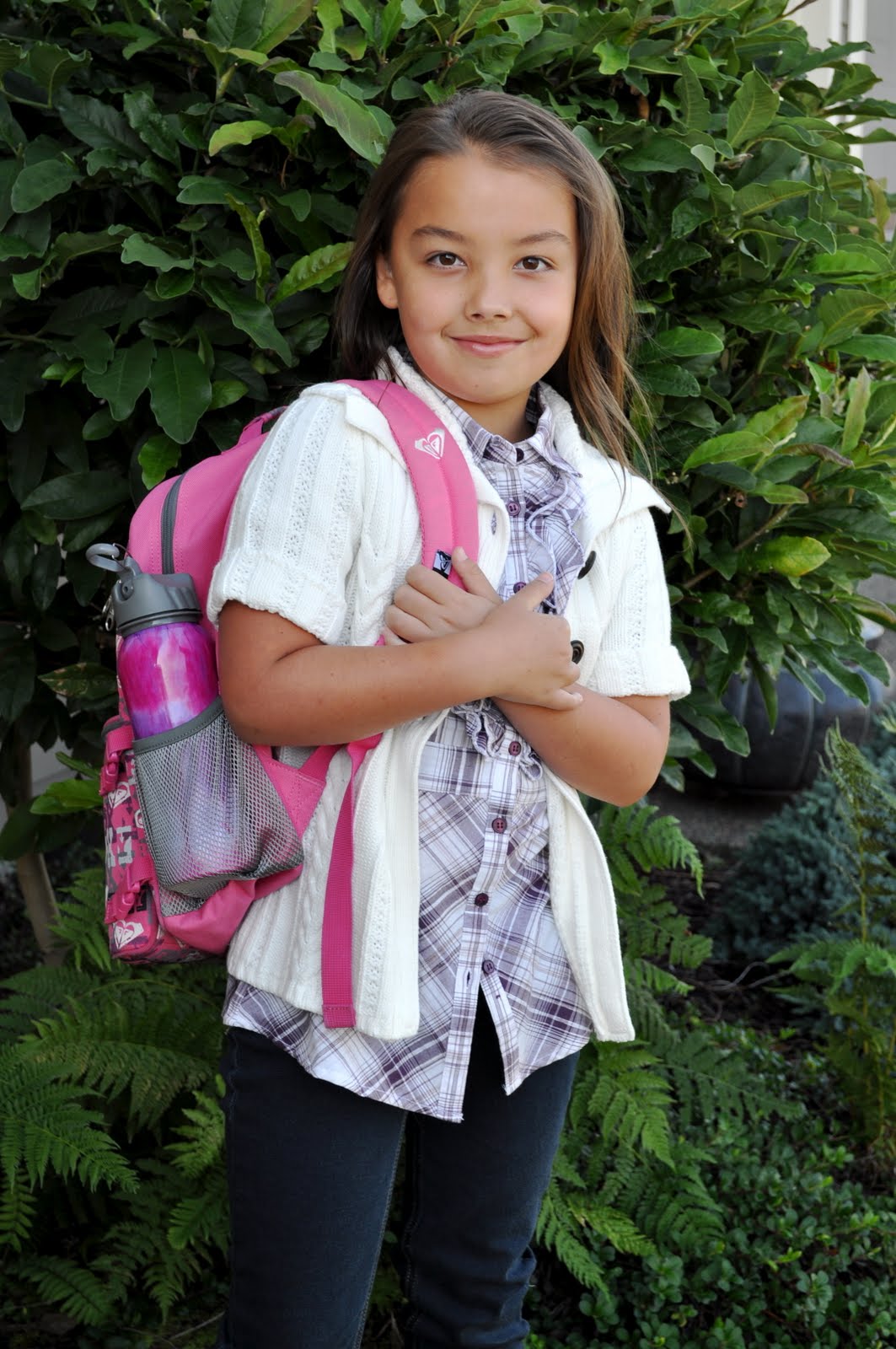 Stout Family Blog: First day of 4th grade for Kyla