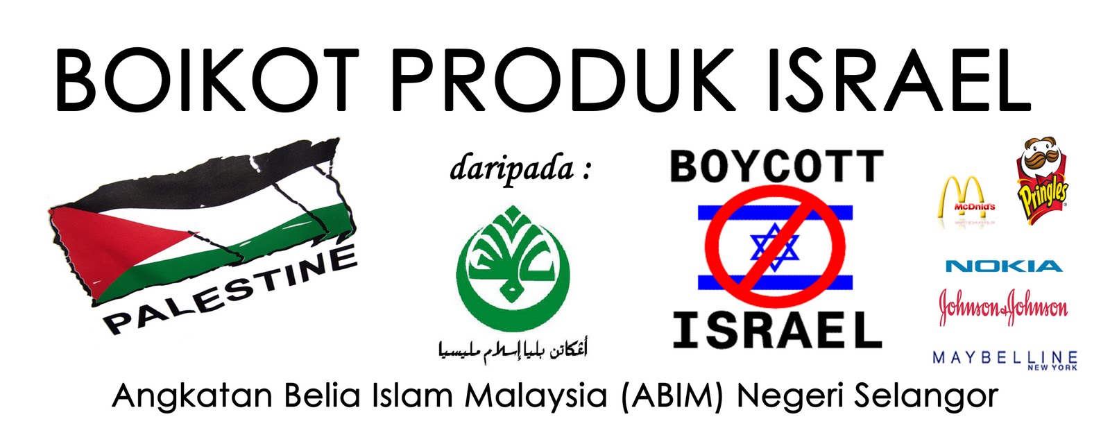 hiduplah dengan ceria 2: BOIKOT PRODUK ISRAEL
