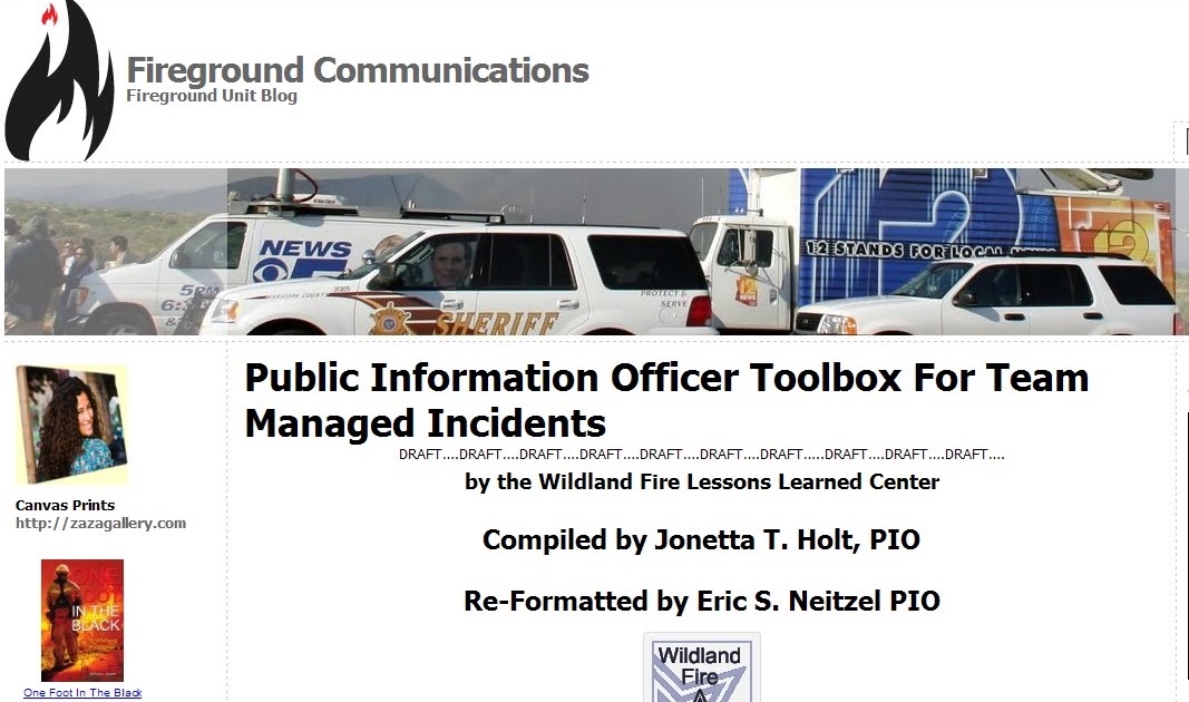 Colorado Emergency Management: Fireground Communications - PIO Toolbox ...
