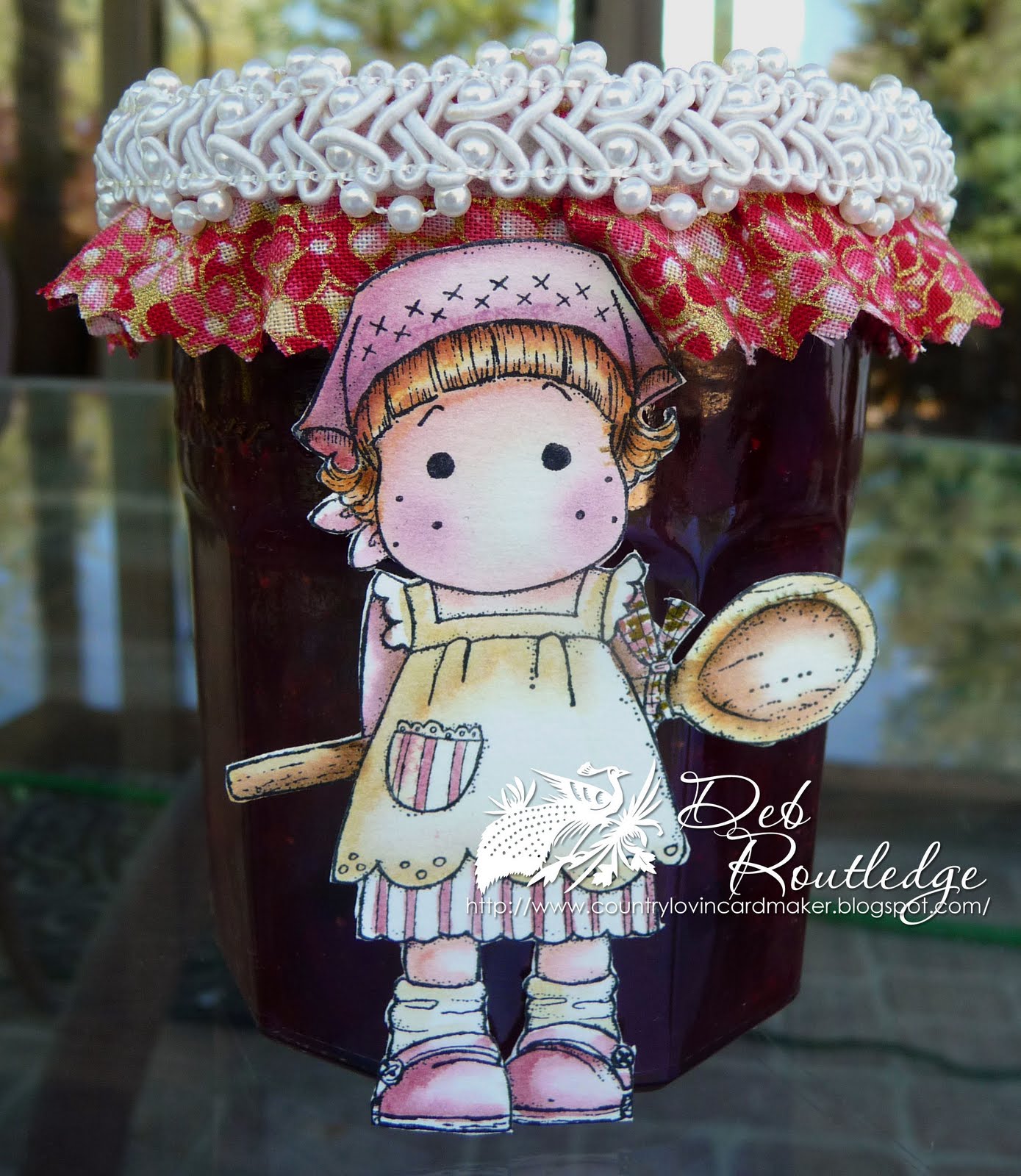 Cute Card Thursday: Challenge 128 - Material Girl!