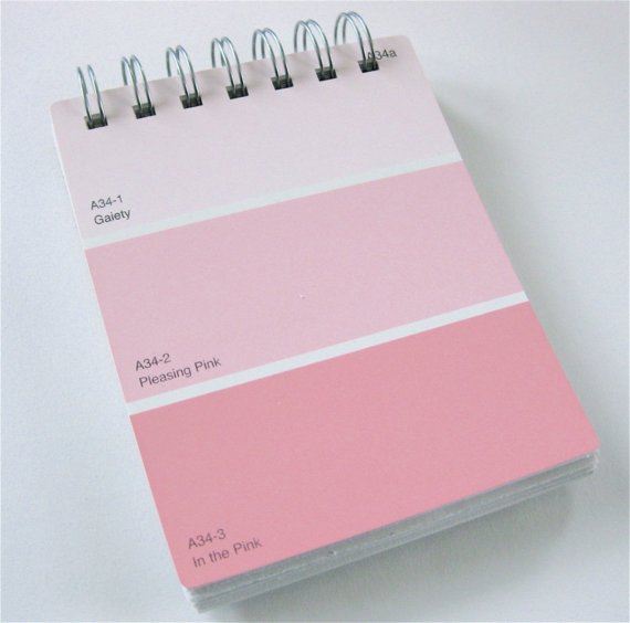 Penguin's Gift: Paint Sample Notebook from Crab Apple Designs