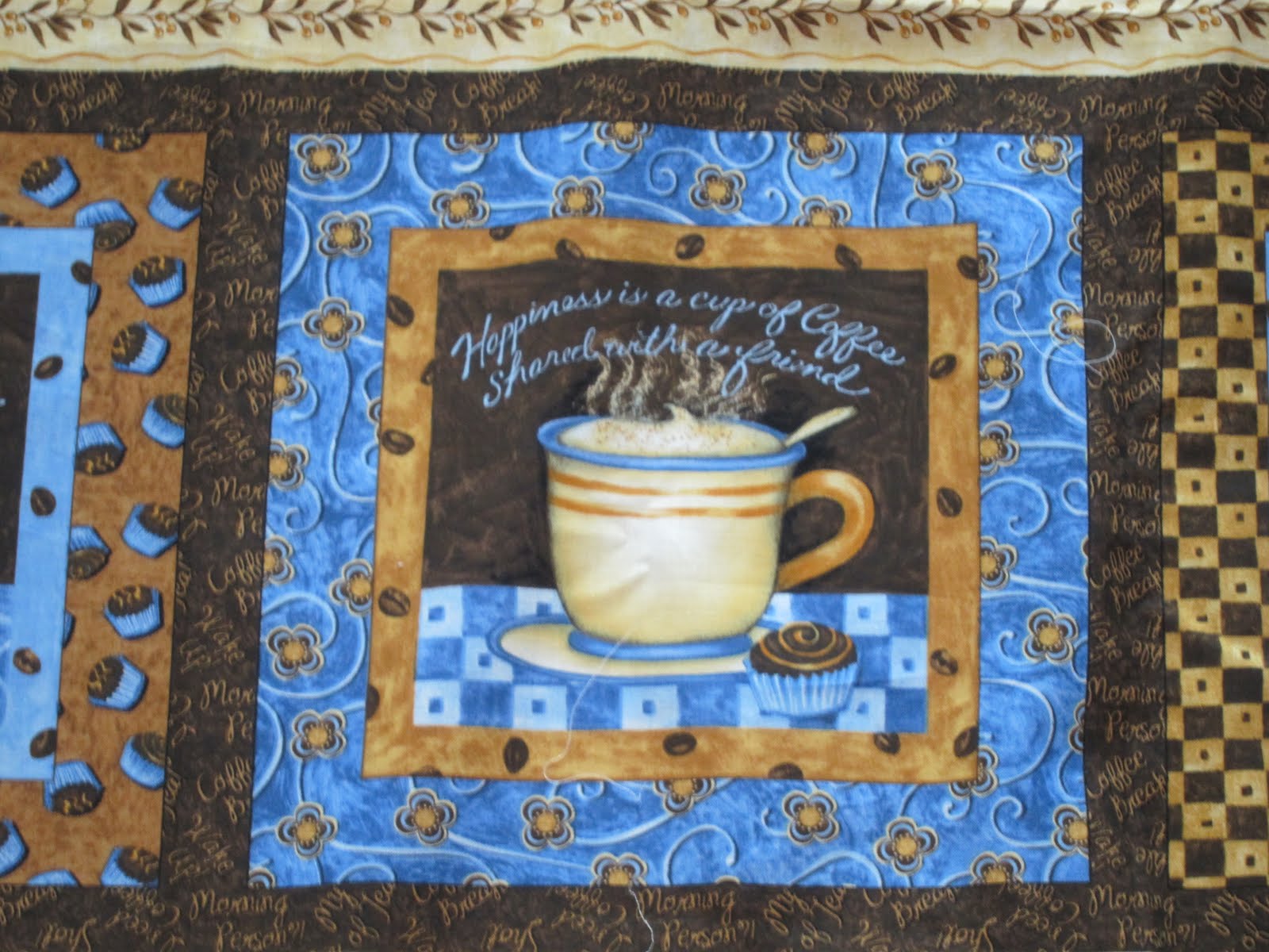 Jamie's Quilting Blog: Coffee Cup Charity Quilt