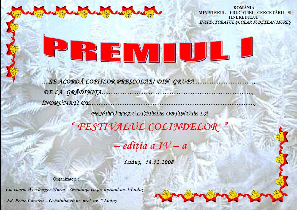 PRESCOLARII MEI: MODELE DE DIPLOME PENTRU PRESCOLARI