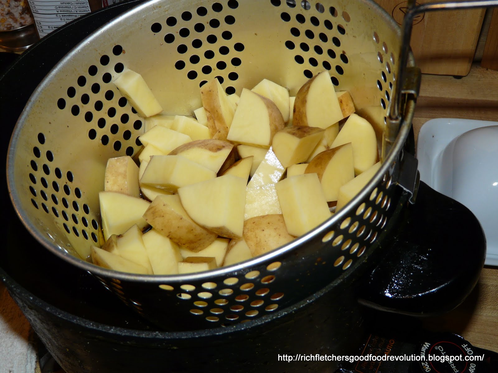 Rich Fletcher's Good Food & Photography: Easy Hand Cut Chips