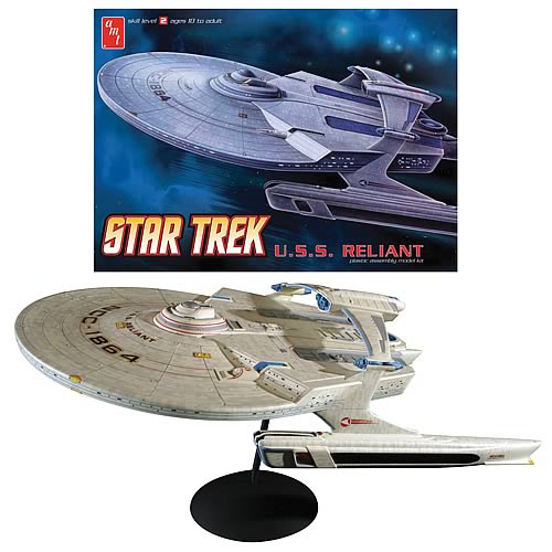 BLOG DOS BRINQUEDOS: Star Trek USS Reliant Scale Model Kit