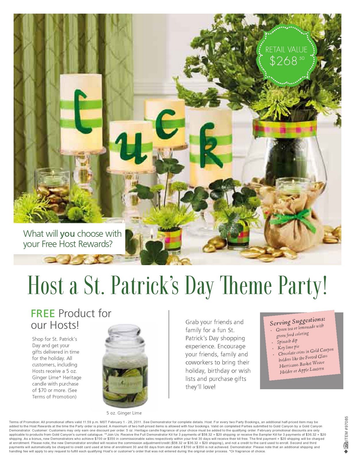 Having a St Patricks Themed Party