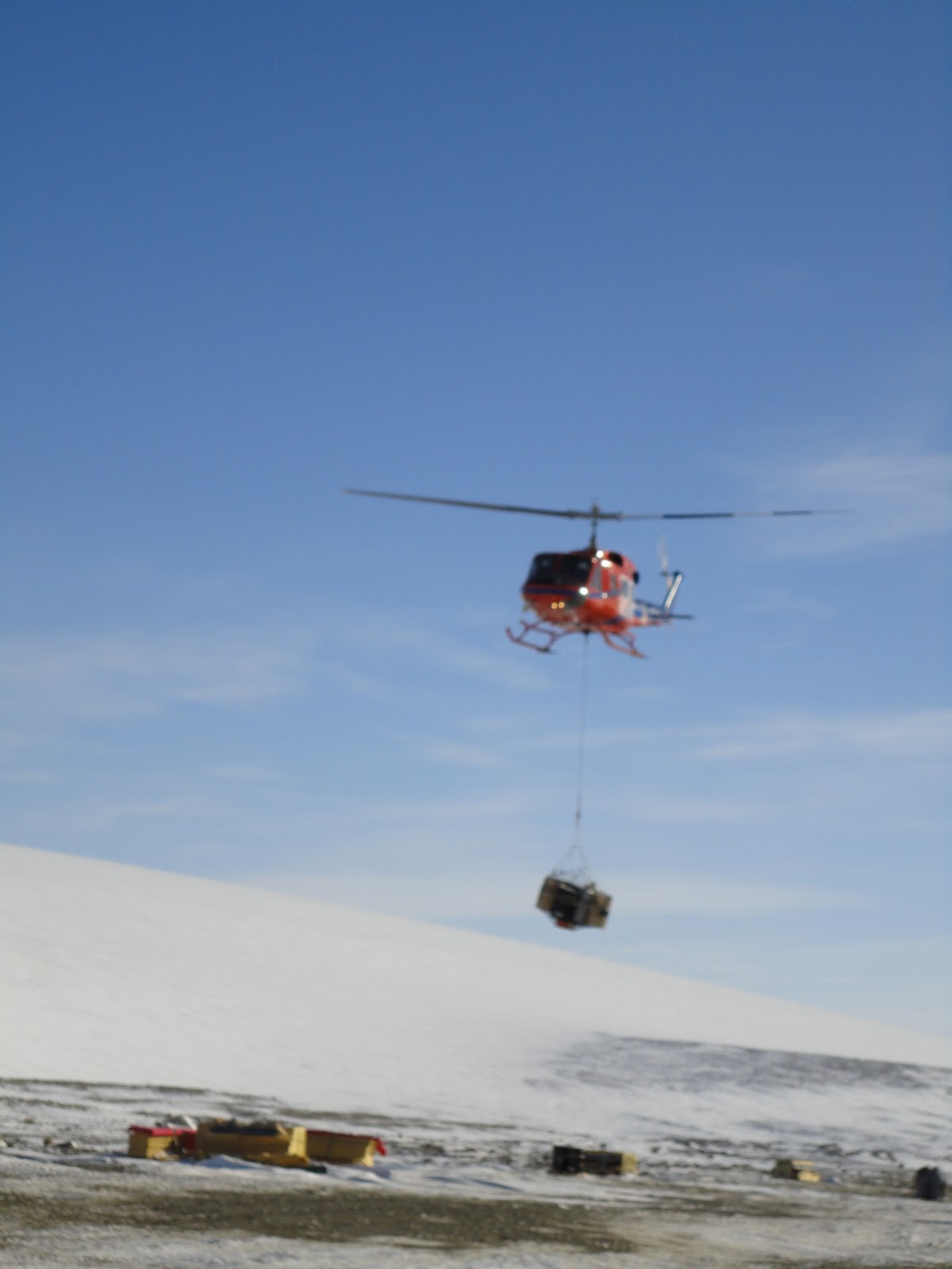 Aurora Australis: Aaron's return from Marble Point