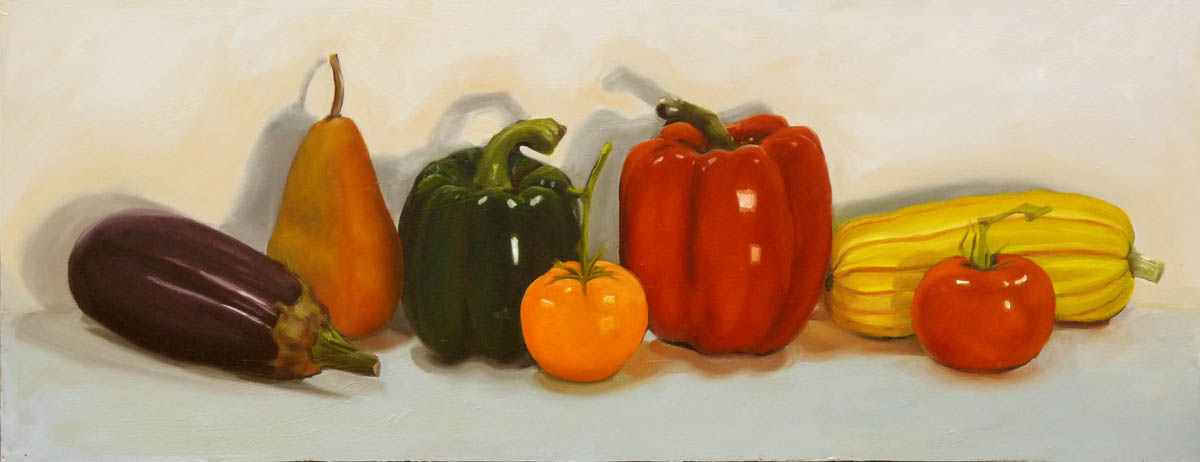 Nelligan Gallery: M. Vegetable Still Life II