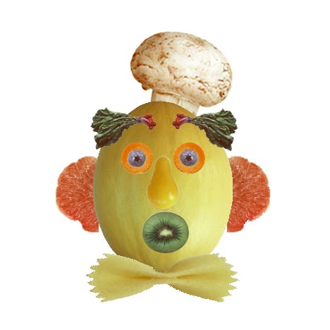 Genius: Vegetable Heads ala Photoshop and Mannerism | Linnea West