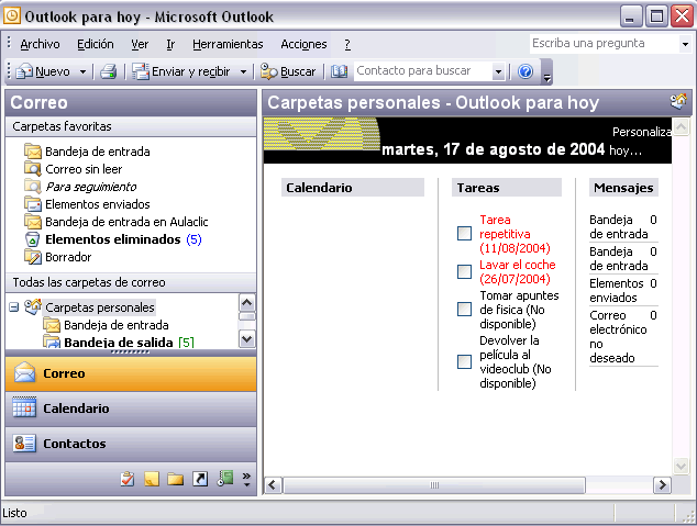 OUTLOOK UNA HERRAMIENTA QUE DEBES CONOCER: ¿ELEMENTOS DE OUTLOOK?!