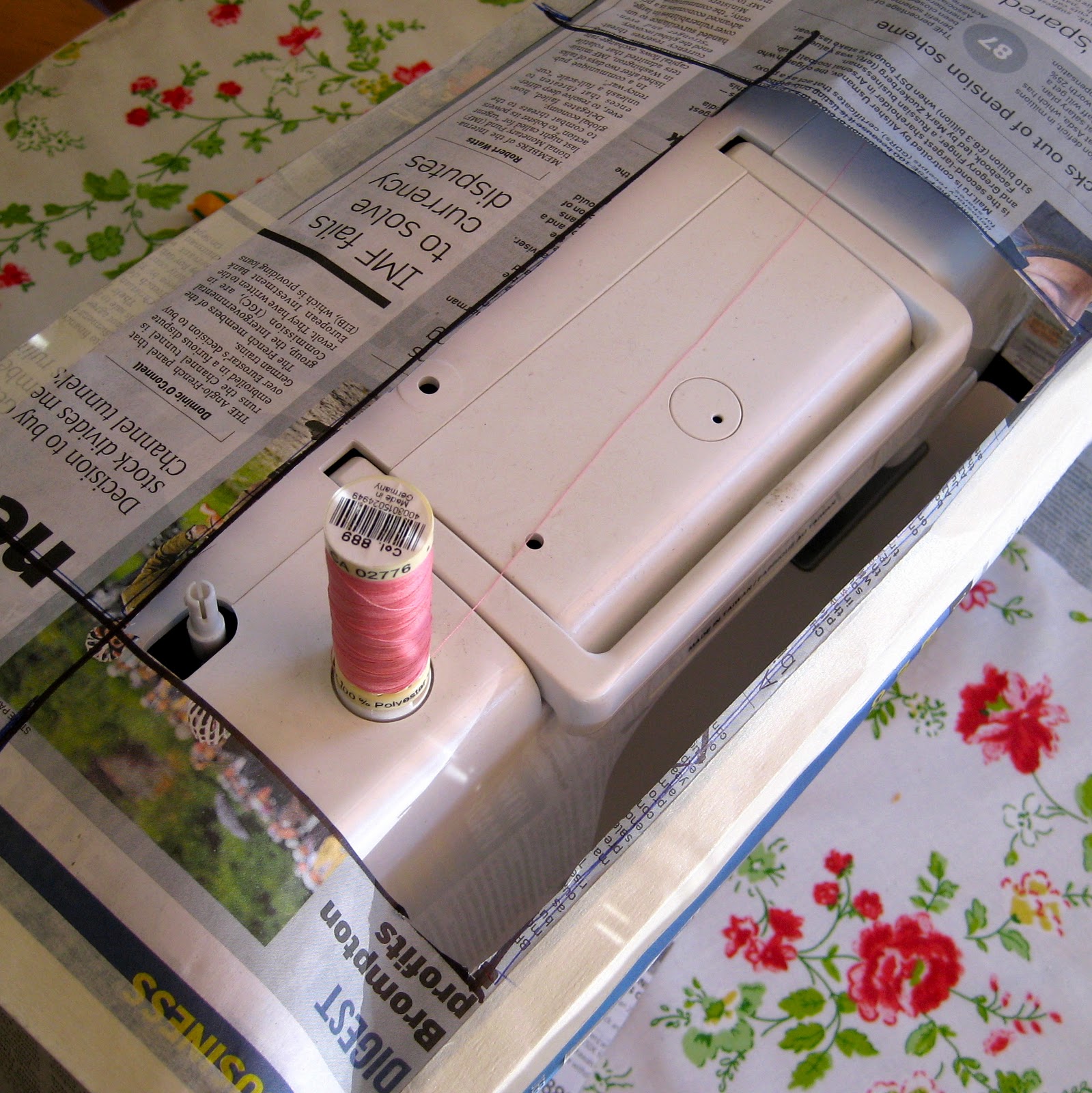 M is for make: M is for make a sewing machine cover