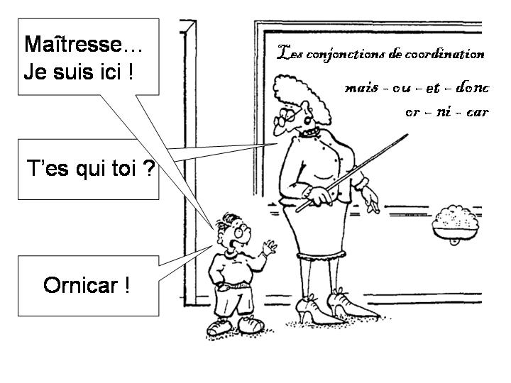 Le Français: Les conjonctions de coordination