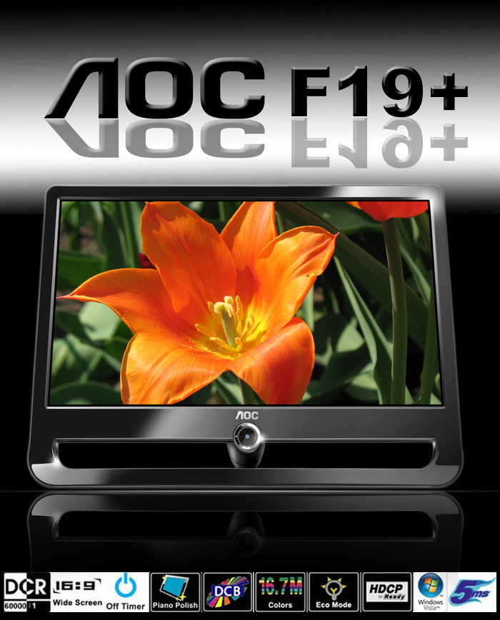 Jojorazzi: AOC 19-inch Wide (LCD MONITOR)