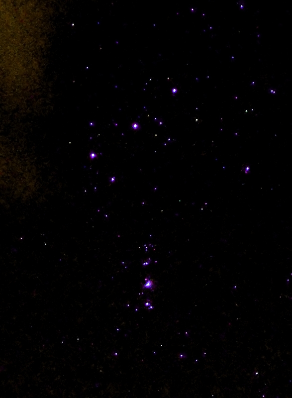 Swansea Astronomical Society Blog: Orion's sword at two scales